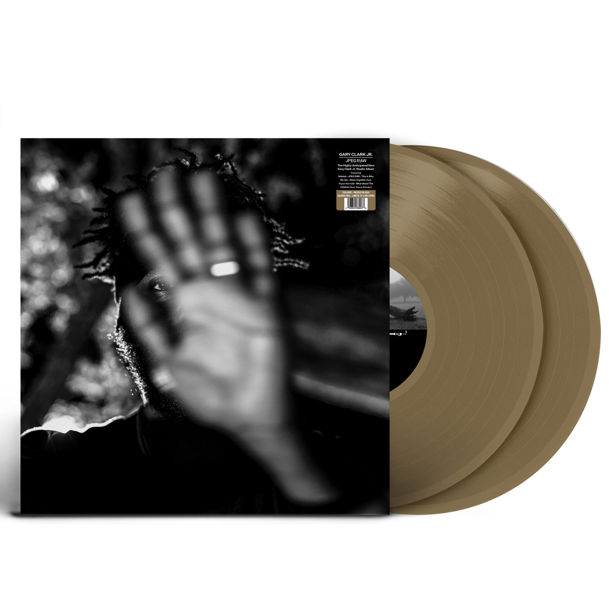 JPEG RAW - Exclusive Gold Vinyl 2xLP – Gary Clark Jr